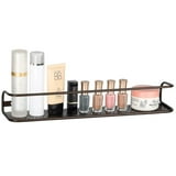 Large and Wide Wall-mounted Spice Storage Rack, 2-Pack in Brown ...