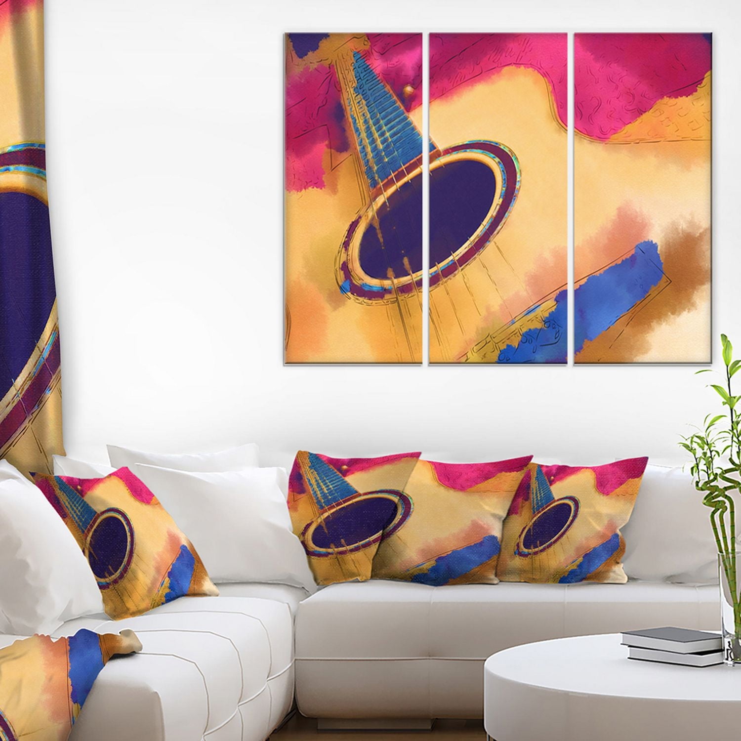 Click here for Designart Design Art Listen To The Colorful Music... prices