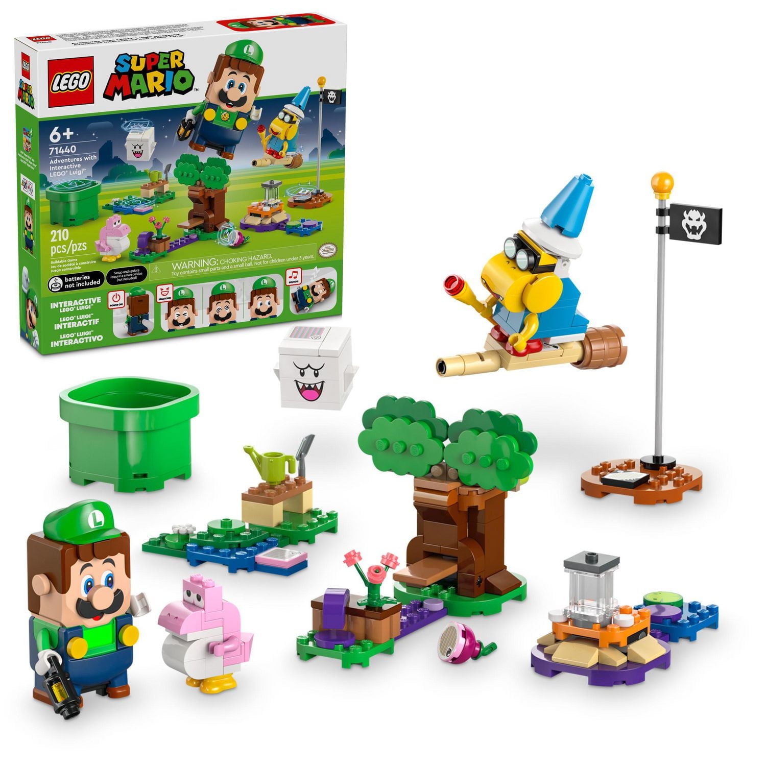 Lego Super Mario Adventures With Interactive Lego Luigi Toy Playset  Nintendo Gift  Super Mario Toys  71440