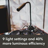 UberLight Flex 3200TL LED Task Light with Clamp, Black - Walmart.com