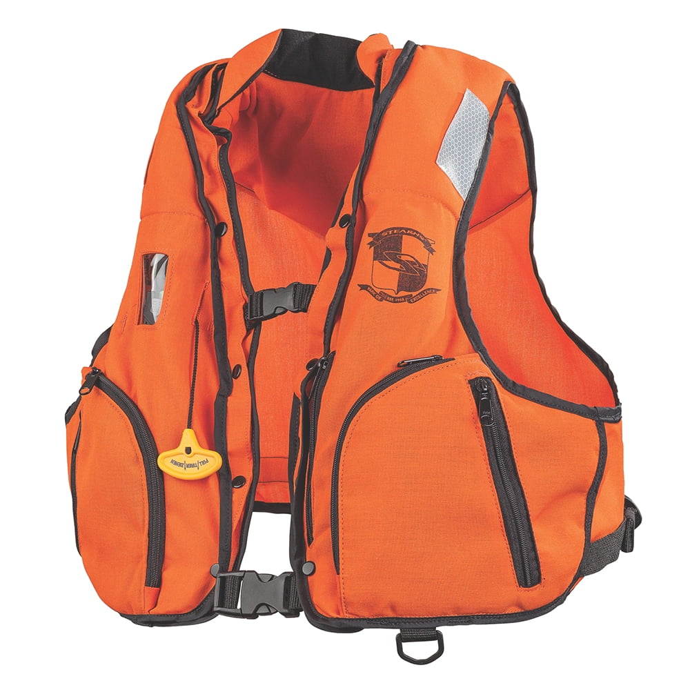 Stearns 3000002922 Manual Inflatable Vest W/nomex® Fabric - Orange ...