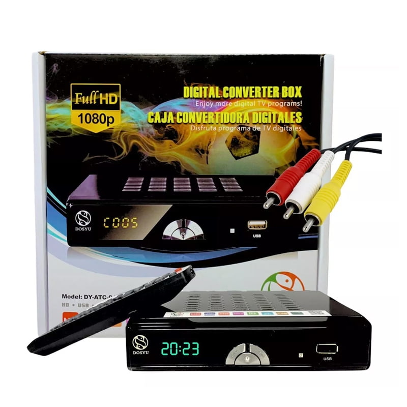 Decodificador digital para televisión, convertidor TV a canales ...