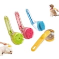 2025 New Pet Bath Brush, 2 in 1 Grooming Massage Scrubber with Shampoo ...