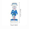 LED Light Up Snow Miser Christmas In July Decorations, Dual-Size Blow ...
