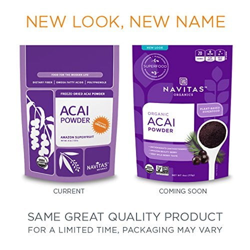 Navitas Organics Organic Acai Powder 4 oz Freeze-Dried
