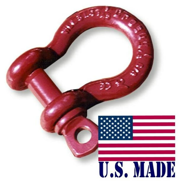 1/2 inch ATV D-SHACKLES - North American Made (SINGLE) (4X4 VEHICLE ...