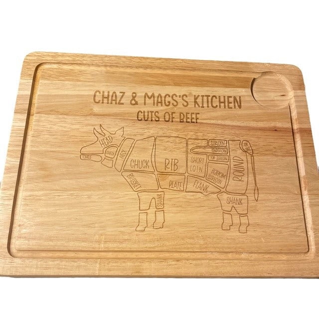 Click here for Yyv Cutting Board Beef Wood Carving Meat Chopping... prices