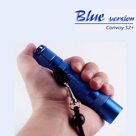 Convoy S2 Blue L2 7135x8 3/5 Modes EDC LED Flashlight | Walmart Canada
