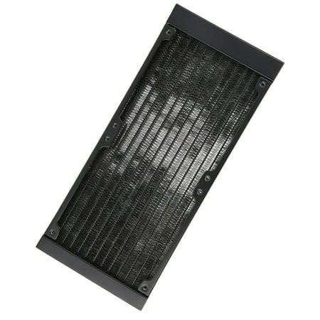 Water Cooler Tube, 12 Tubes Computer Heat Exchanger Copper Radiator ...