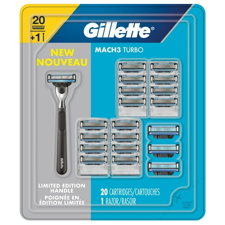 Gillette Mach3 Turbo Men's Limited Edition Razor - Walmart.ca