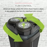 Remington R3000 Series Men's Electric Rotary Shaver, Titanium Coated ...