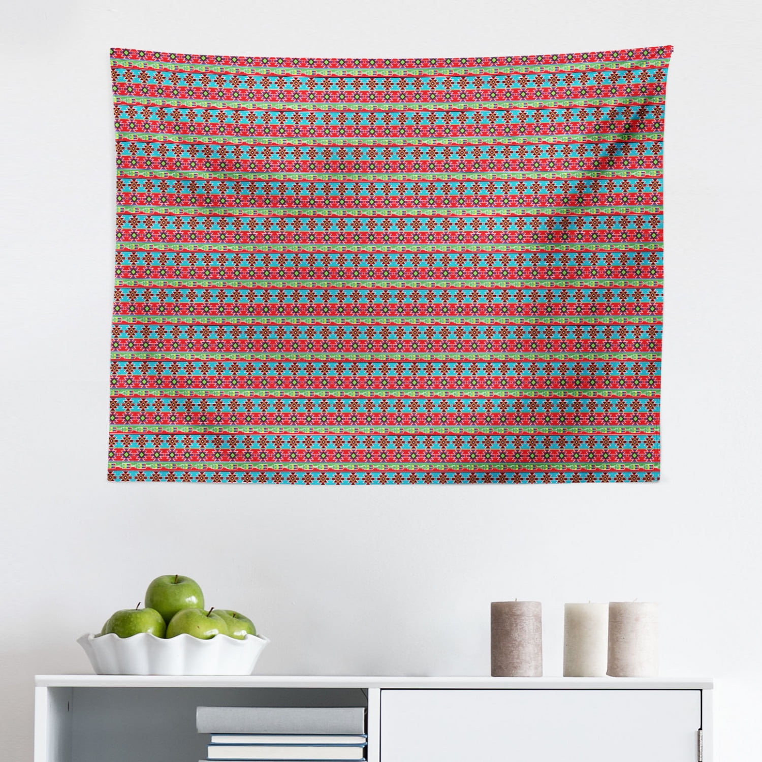Ethnic Tapestry, Peruvian Culture Themed Pattern of Folk Motifs and ...