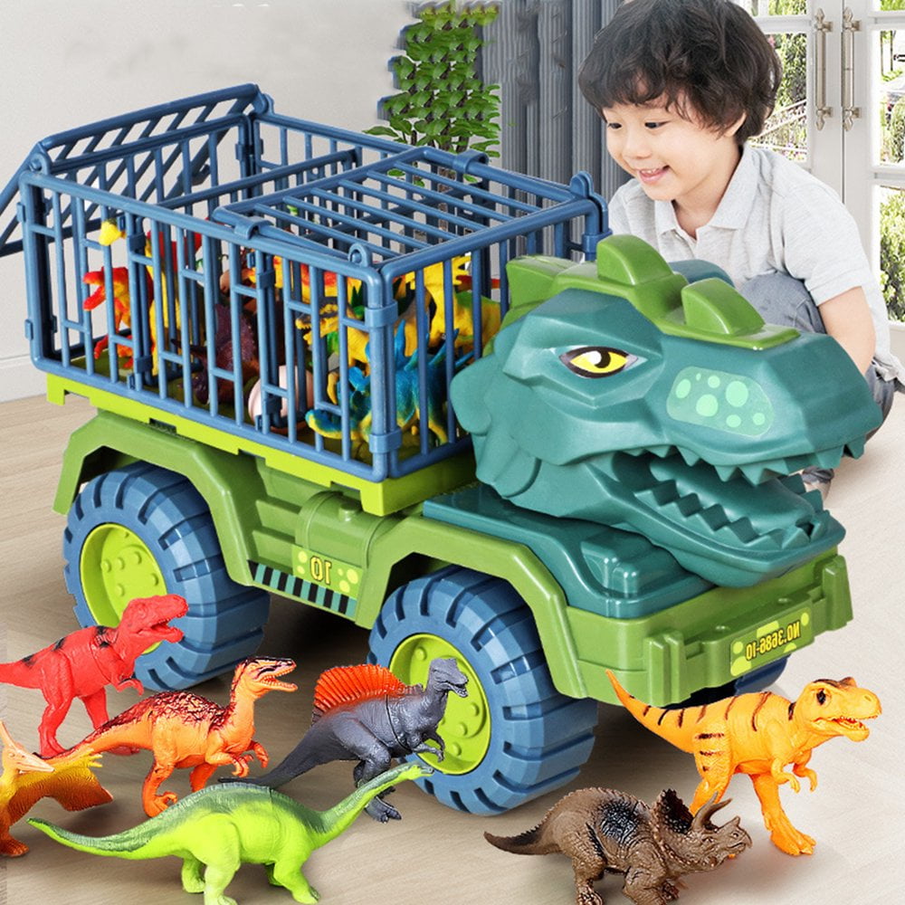 Click here for Generic Kids Dinosaur Truck Toy Dinosaur Transport... prices