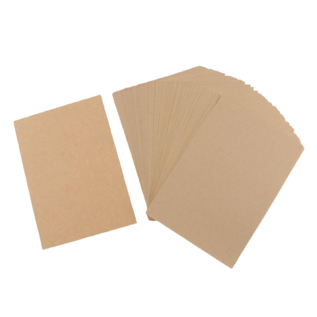 100pcs Lots A5 Kraft Paper Thick Paperboard Cardboard DIY Dark Brown Art Crafts Dark Brown 100pcs-lots-a5-kraft-paper-thick-paperboard-cardboard-diy-dark-brown-art-crafts-dark-brown