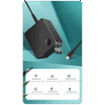 4X Suitable for Square Notebook Portable Power Adapter 65W Type-C Port ...
