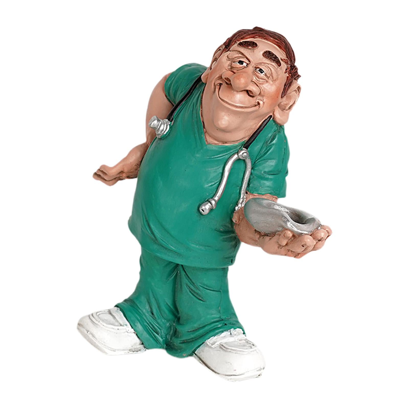 Modern Doctor Statue Resin Figurine Art Collectible Sculpture Craft for ...