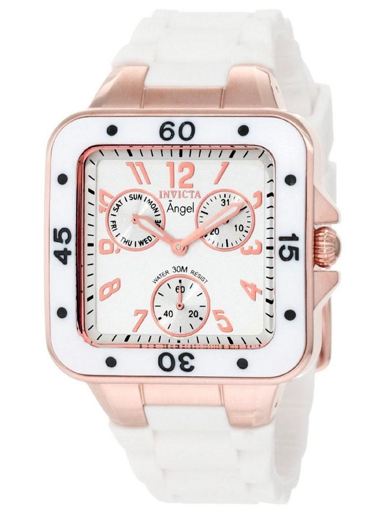 Invicta Women's 1304 Angel Collection Multi-Function Rose Gold Plated ...