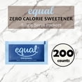 Equal Zero Calorie Sweetener, 1g Sugar Substitute Packets l Pack of 200 ...