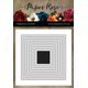 Paper Rose Dies-Stiched Squares - Walmart.com