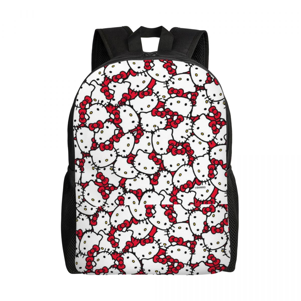 Zongwu Custom Hello Kitty Backpack For Men Women Water Resistant College School Bag Print Bookbag Tzw 16 Inches
