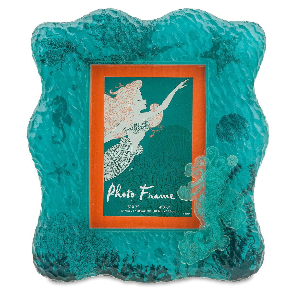 Disney Parks Nautical The Little Mermaid Ariel Art Nouveau Resin Photo ...