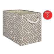 JanetBasket Cherry Large Aluminum Frame Basket, 18" x 10" x 9.5 ...