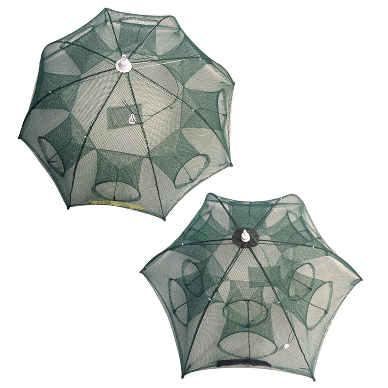 rygai Automatic Foldable Fishing Net Minnow Shrimp Cage Nylon Crab Fish ...