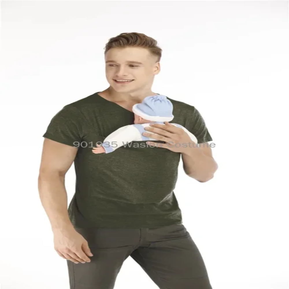 Click here for Lngoor Safety Kangaroo Pocket T Shirt Baby Carrier... prices
