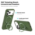Case for iPhone 15 Pro, Fabric + TPU Protective Phone Cover with ...