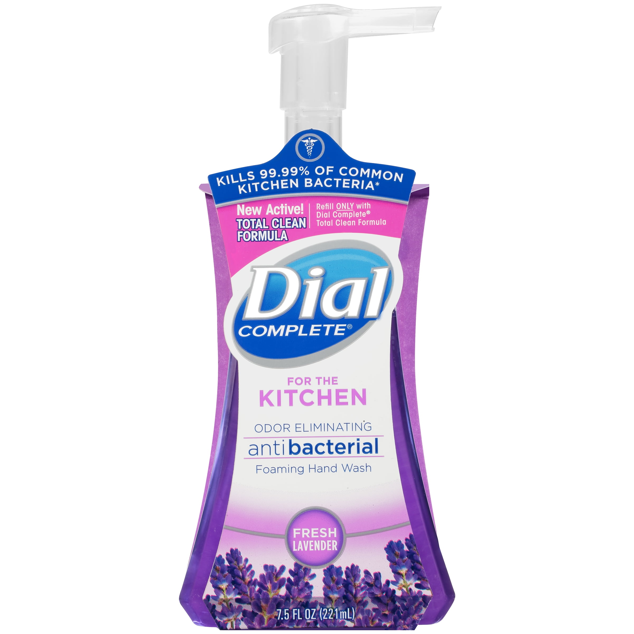 Dial Complete Antibacterial Foaming Hand Wash, Fresh Lavender for the ...