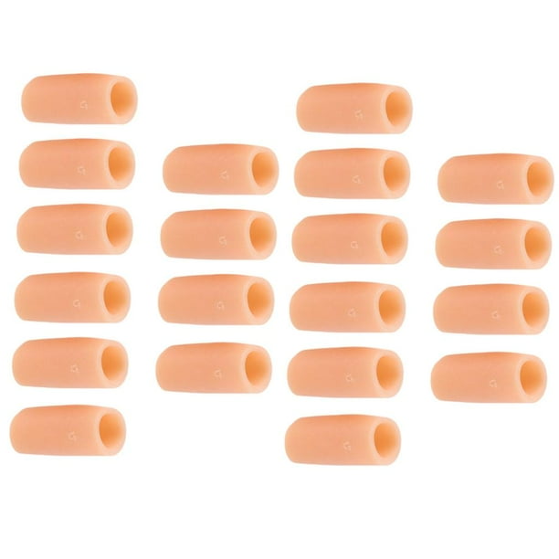 Silicone Toe Caps Ingrown Toenail Corn Cushion Sleeve Tubes - Skin ...