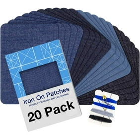 3 Pack Chenille Iron On Glitter Varsity Letter "B" Patches - Blue ...