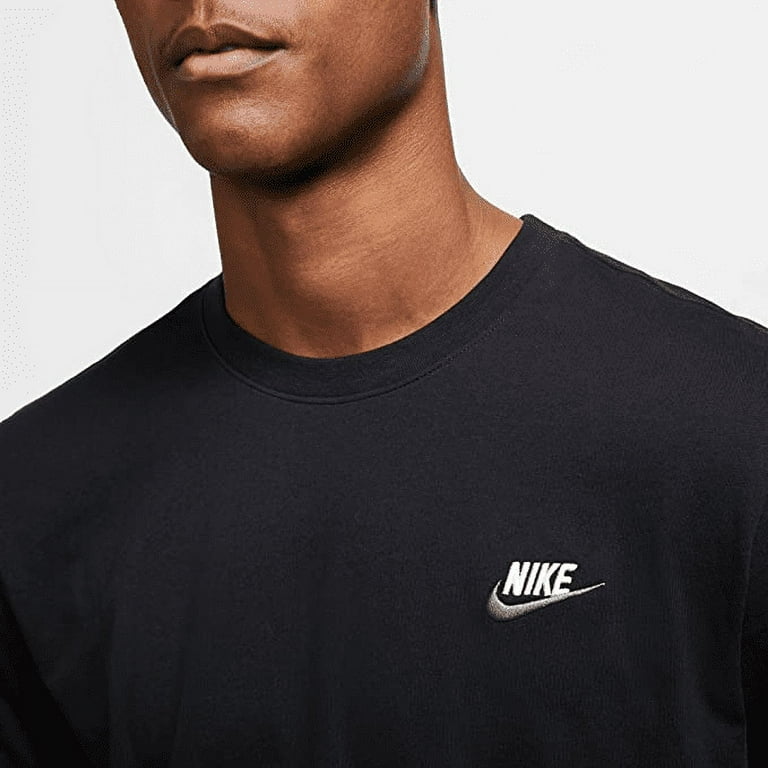 Men's Nike Black/White/Anthracite Sportswear Club T-Shirt Men's Nike Black/White/Anthracite Sportswear Club T-Shirt