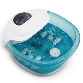 Equate Toe Touch Control Bubble Massage Foot Bath - Walmart.com