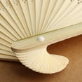 30/20/10 Pack Hand Held Fans White Paper fan Bamboo Folding Fans ...