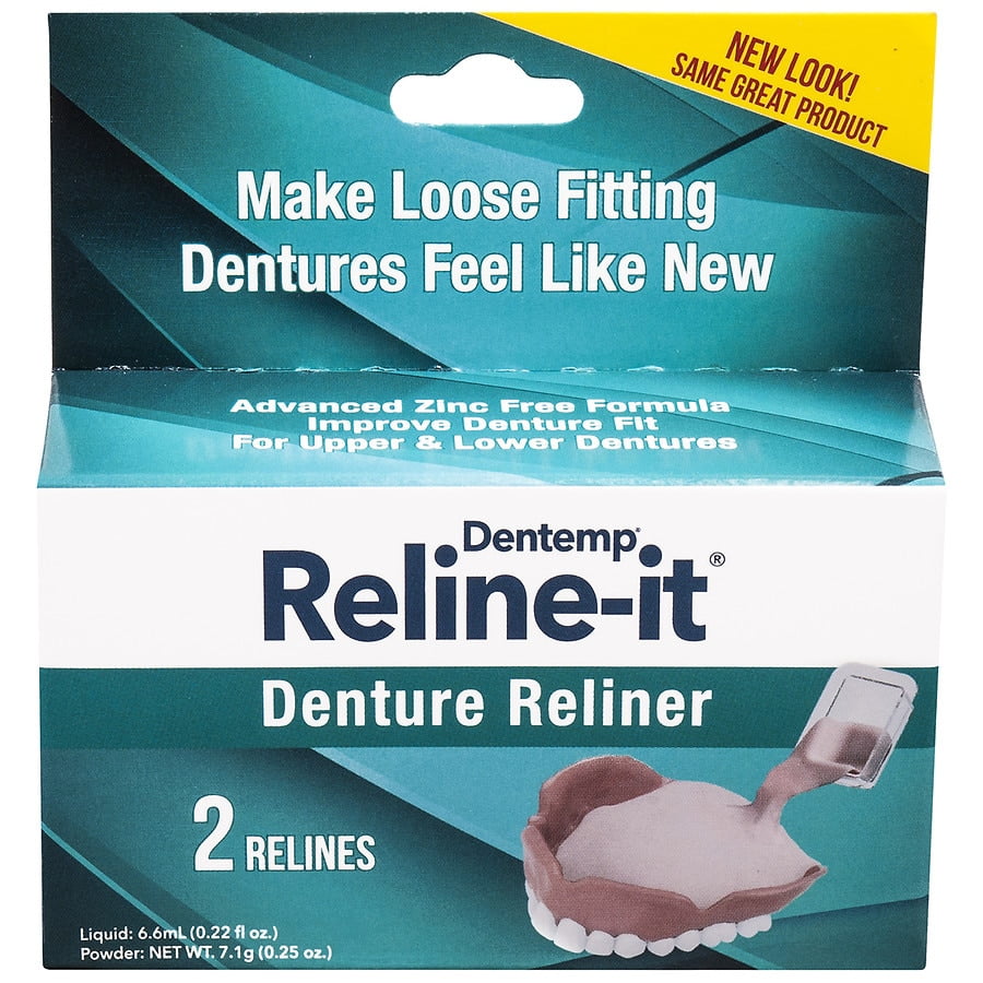 Dentemp Reline-it Denture Reliner - Walmart.com