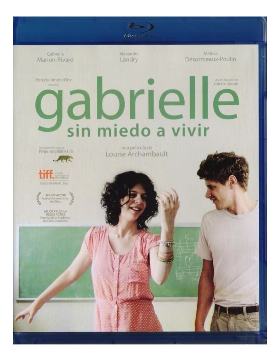 Gabrielle Sin Miedo A Vivir BLU-RAY Zima Francia 2015 | Walmart en línea