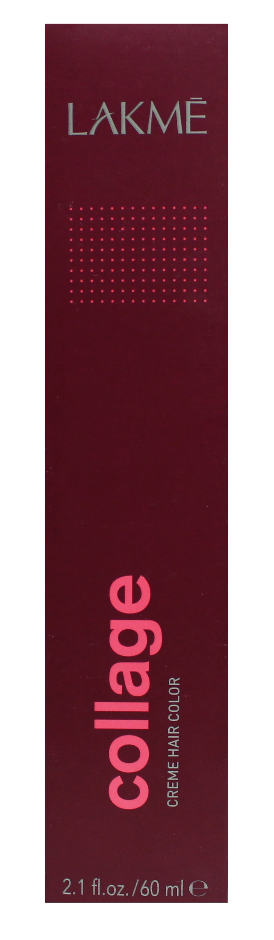 Lakme Collage Creme Hair Color 5/00+ Intense Light Brown 2 Ounce ...