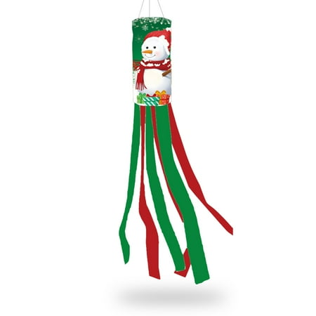 100CM Indoor Christmas Windsock Flexible cute and eye catching Cute ...