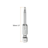 Uxcell TS10 Magnetic Security Star 5 Point Torx Screwdriver Bit 1/4 ...