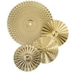 DecMode Multi Colored Metal 3D Overlapping Discs Plate Wall Decor ...