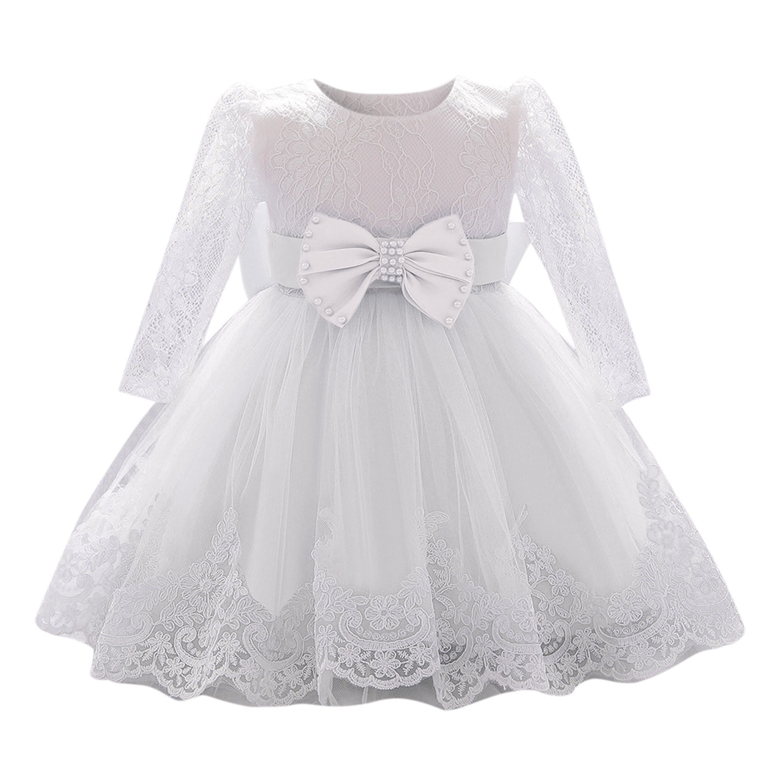 Click here for Aocisk Infant Baby Girls Dress With Ruffle Long Sl... prices