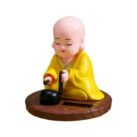 Novelty Bobblehead Toy Buddhist Ornament Miniature Statues Doll Crafts ...