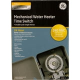 GE 24-Hour Indoor Heavy Duty Mechanical Water Heater Timer Switch ...