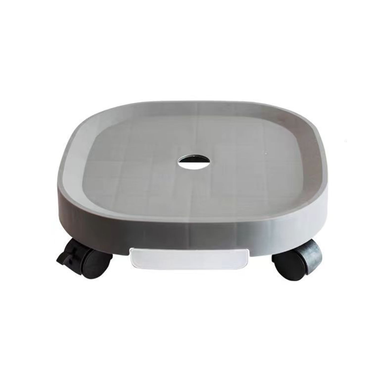 Movable Flower Pot Tray with Roller Wheel - Grid Bottom - Strong ...