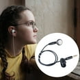 3.5mm Earphones Single Side Earphone Headphones Corded Headsets in Ear ...