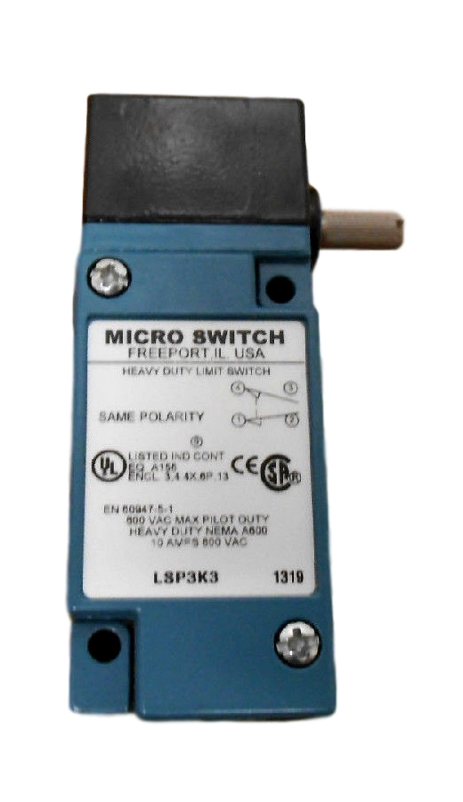 Honeywell LSP3K3 -Microswitch Limit Switches Limit SW/Single Pole Non ...