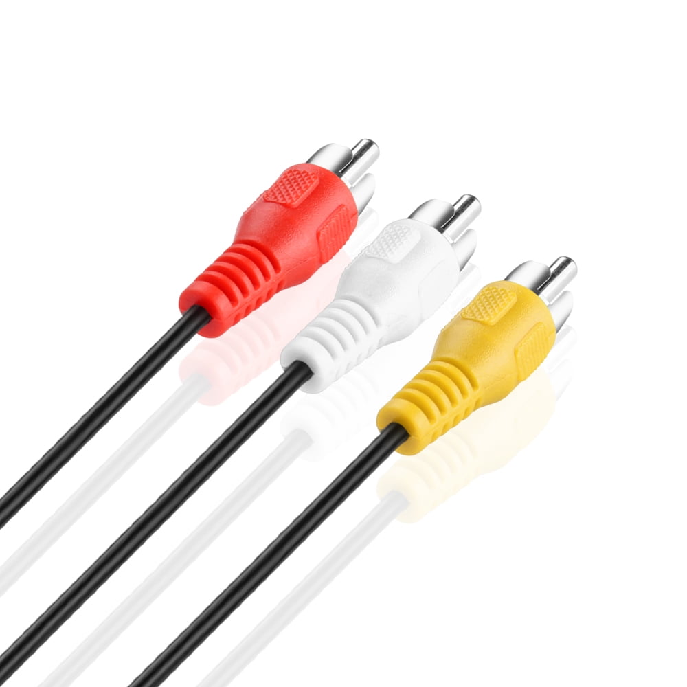 Buy 3 RCA Cable (30 FT) - 3RCA AV RCA Composite Video + 2RCA Stereo ...