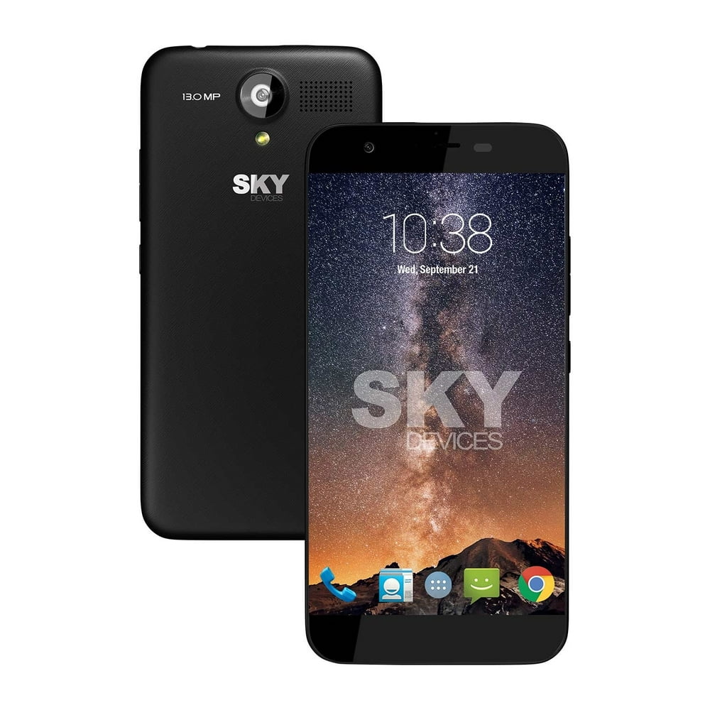 Sky Devices PLATINUM 5.0+ 850/1700/1900 8GB 4G Android Unlocked,Dark ...