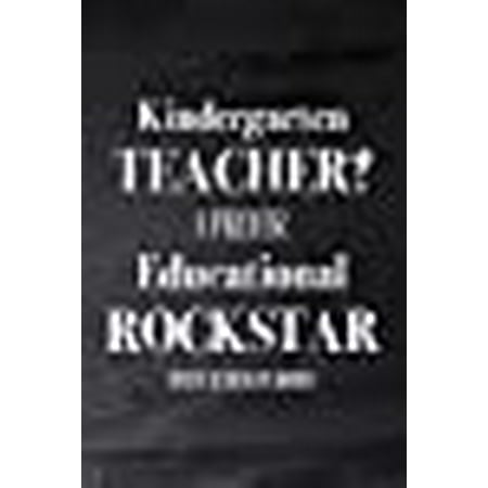 Kindergarten Teacher 2022 I Prefer Educational Rockstar | Walmart Canada